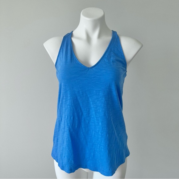 Lilly Pulitzer | Tops | Lilly Pulitzer Blue Minka Trapeze Tank Top Xs ...